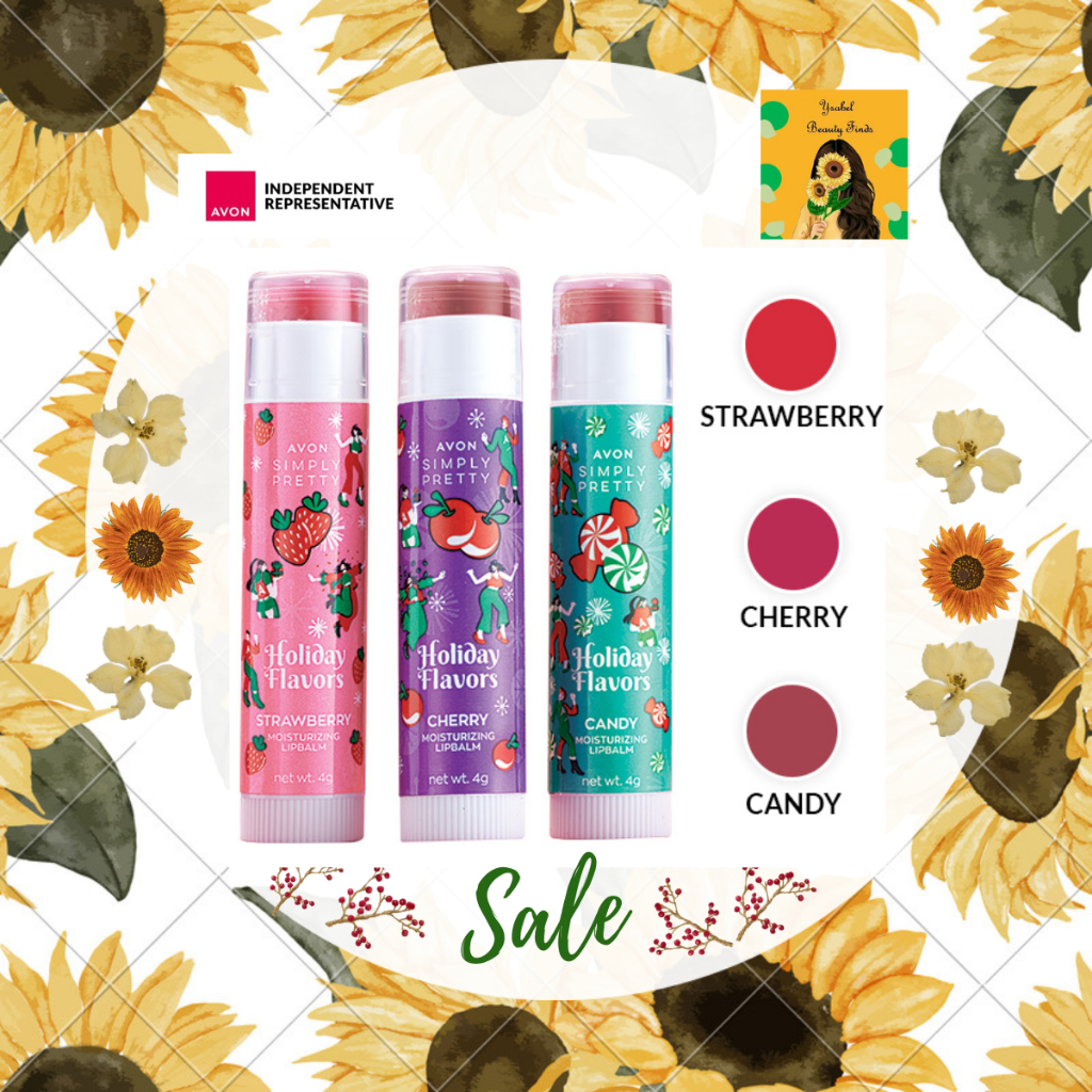 Authentic Avon Simply Pretty moisturizing Lip Balms 4g by Ysabel Beauty | Shopee Philippines