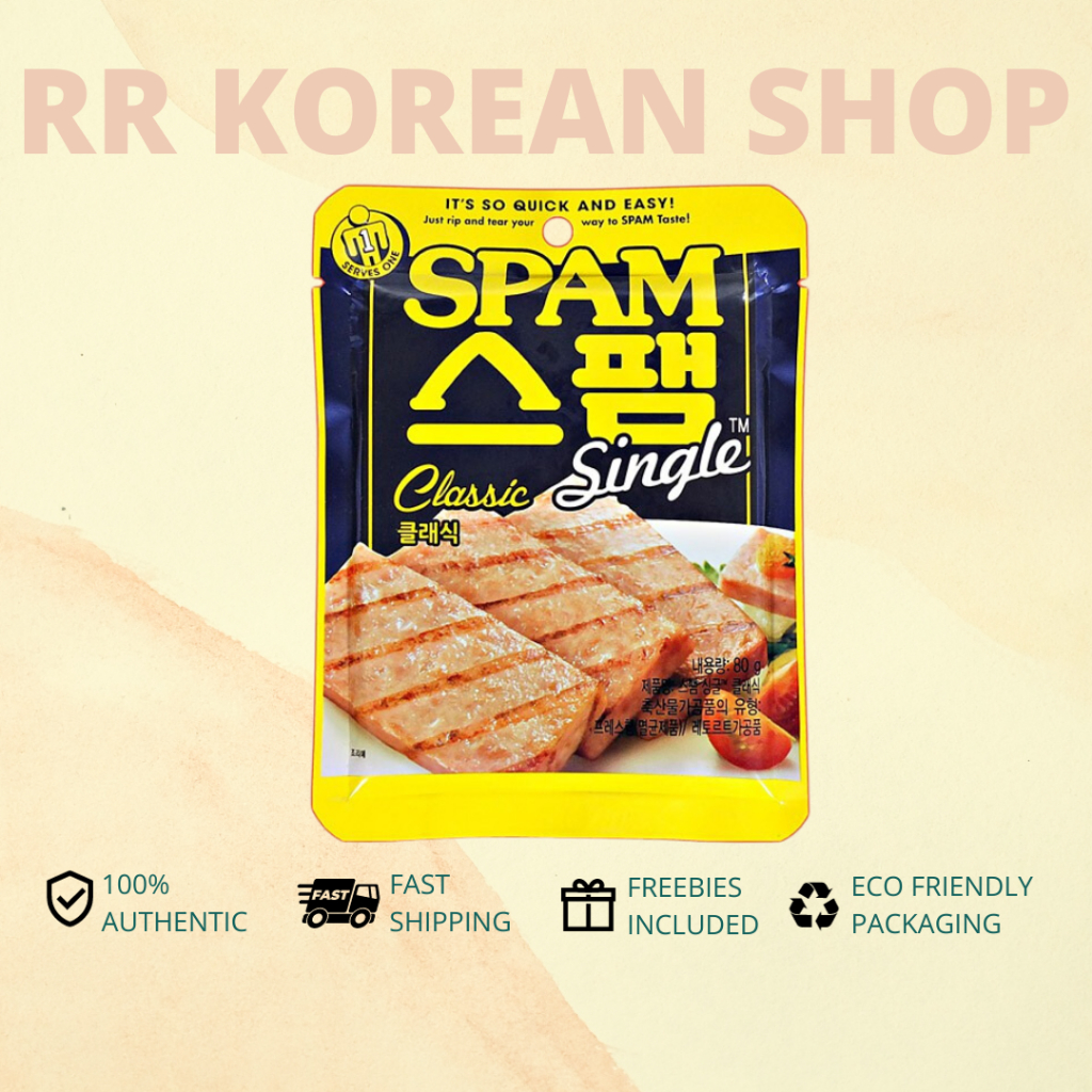 SPAM Single Classic 80g (Korea) | Shopee Philippines