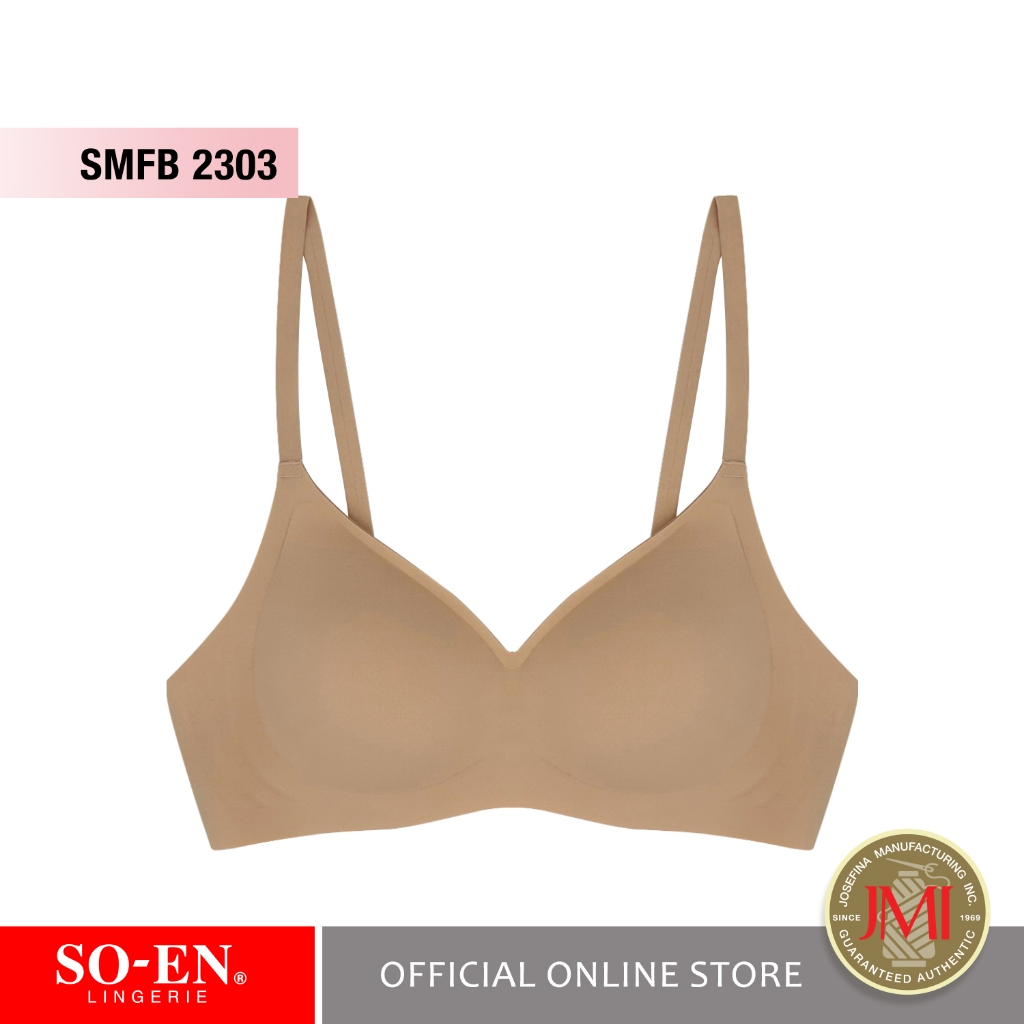 SO-EN Amanda Seamless Bonded Full Comfort Bra | Shopee Philippines
