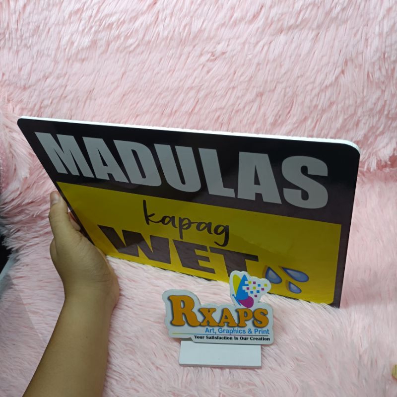 CUSTOMIZED Signage PVC/LAMINATED/STICKER/SINTRA BOARD A4 | Shopee ...