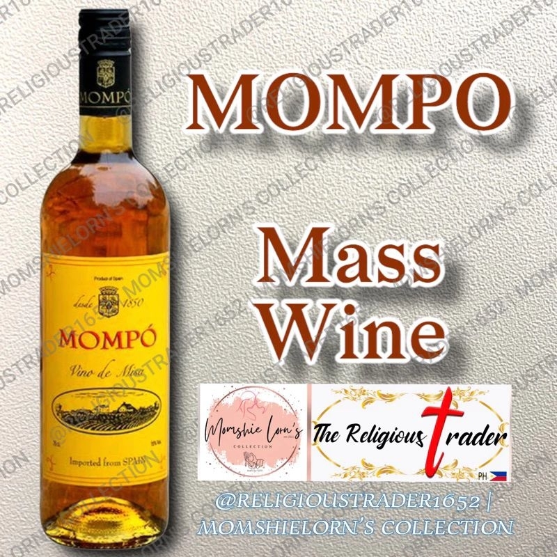 Original Mompo , Cardinal, Santo Papa Mass Wine | Shopee Philippines
