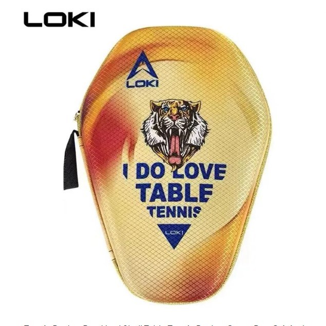 Golden Tiger Loki Eva Hard Racket Case fits two racket Original Loki ...