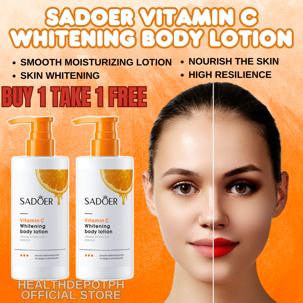Buy 1 Take 1 Sadoer Vitamin C Whitening Body Lotion Milk Vitamin C