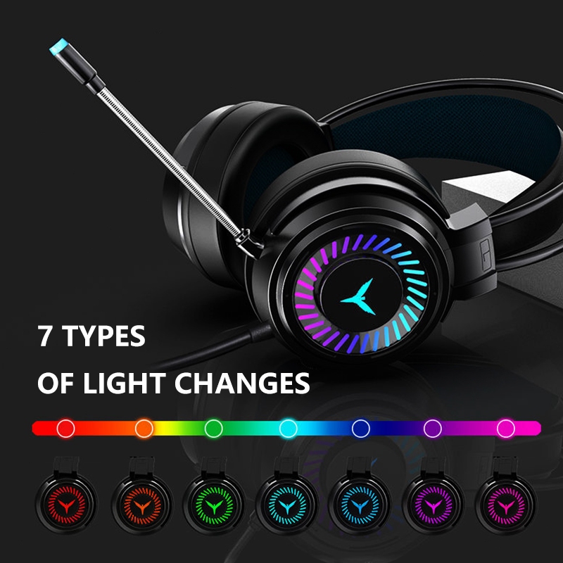 G7 RGB Wired Gaming Headphones Noise Cancellation Gaming Headset With ...