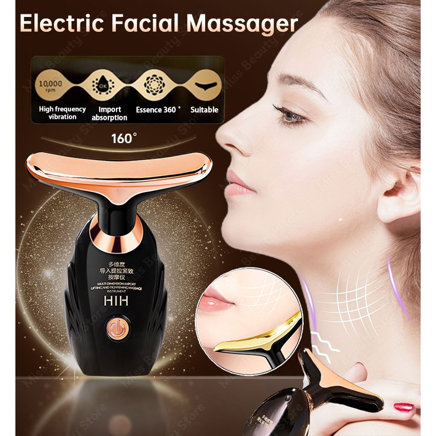 HIH Face Beauty Instrument Sonic Vibration Lifting Fit Facial Neck ...