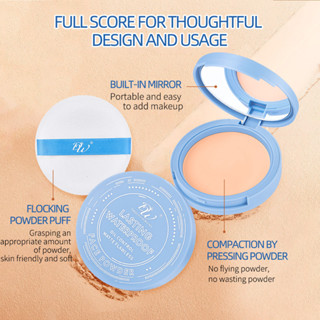 DW Lasting Waterproof Oil Control Matte Flawless Face Pressed Powder 10g | Shopee Philippines
