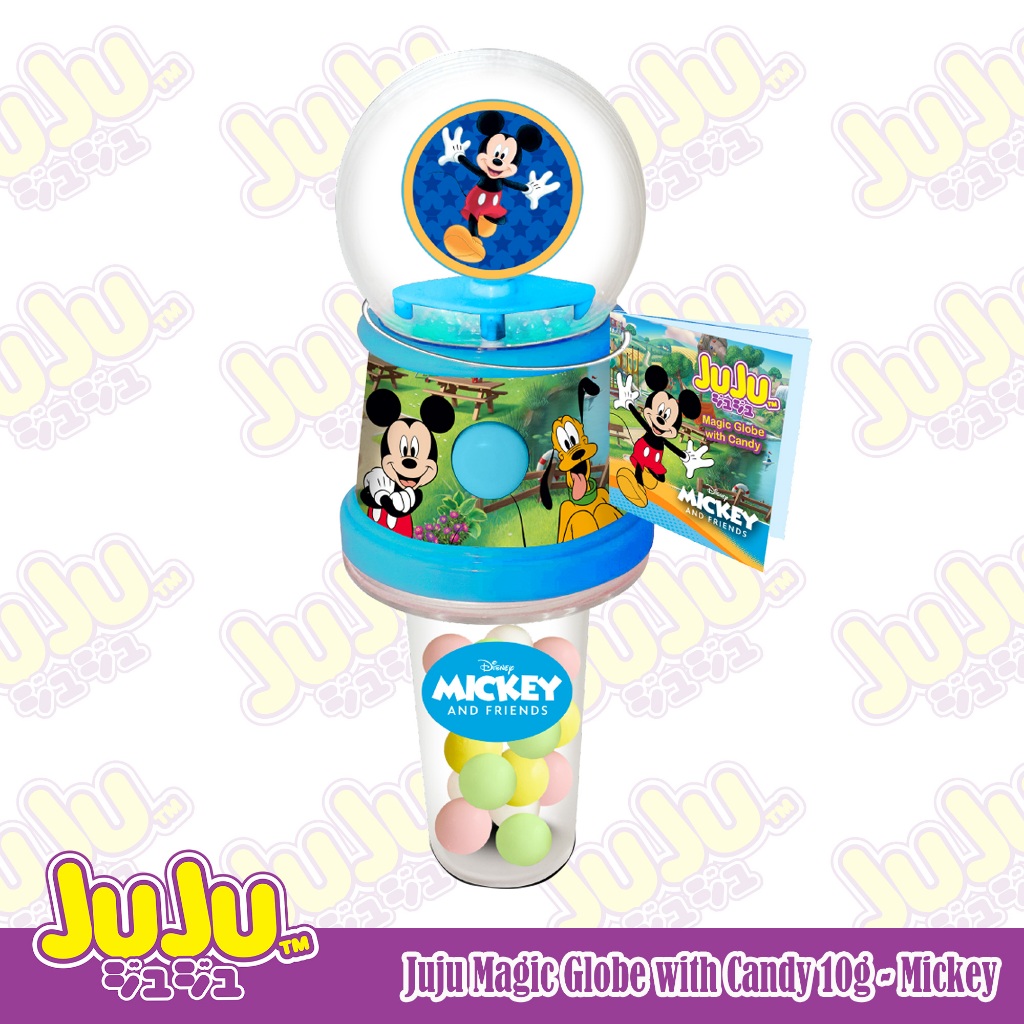 Juju Magic Globe with Candy - Mickey and Friends | Shopee Philippines
