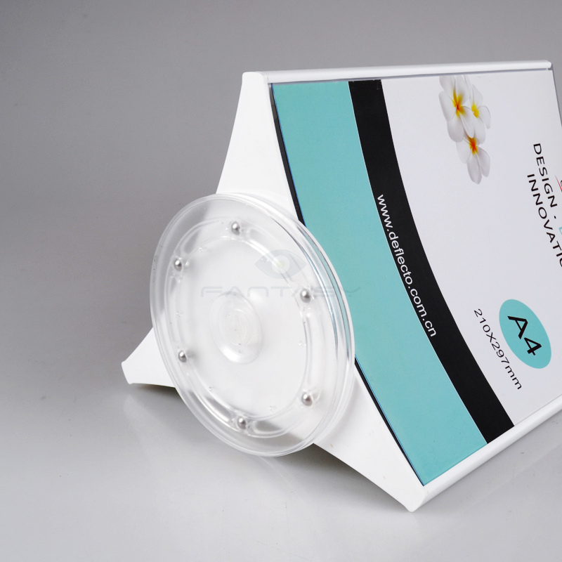Rotating Acrylic Tabletop Display Stand for A4 Papers Menu Billboard ...