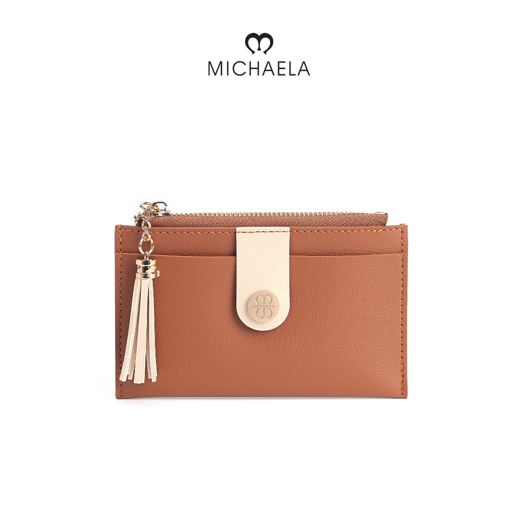 MICHAELA Card Holder with Tassel Playful Refresh Contrasting Color ...