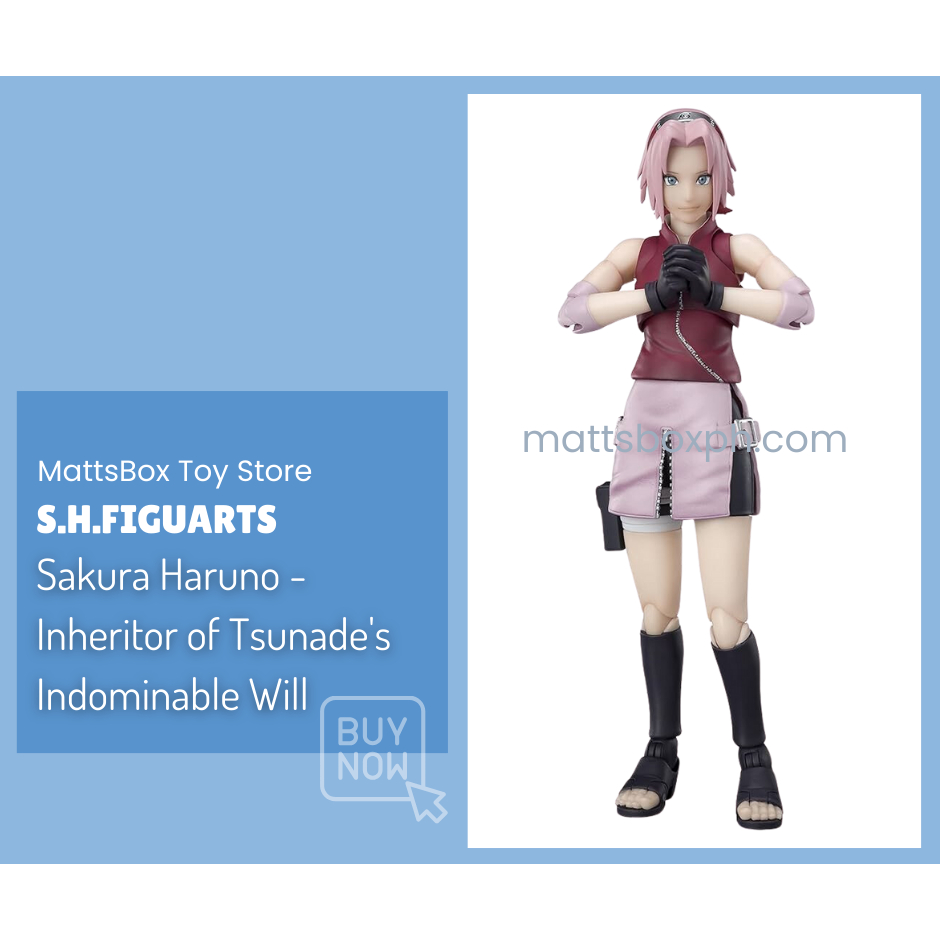 [1223] S.H.Figuarts Sakura Haruno - Inheritor of Tsunade's Indominable Will | Shopee Philippines