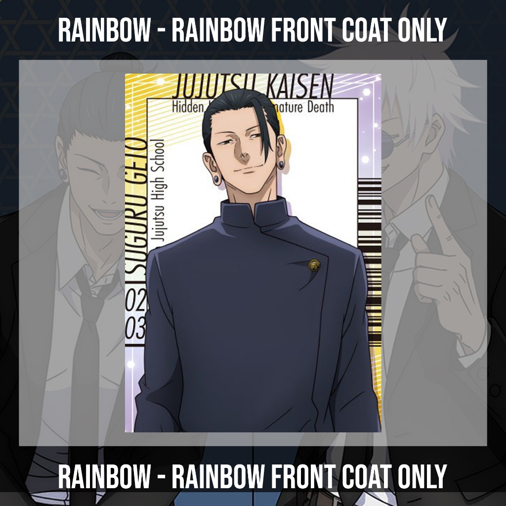 Jujutsu Kaisen Gojo Satoru & Suguru Geto Anime Themed Merch (Photocard ...