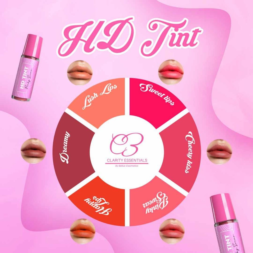 HD tint - Lip and Cheek Tint - Pigmented - Long Lasting | Clarity ...