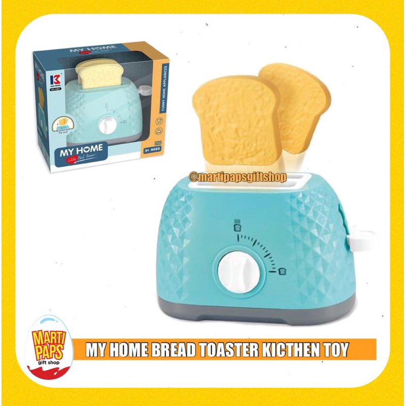 MY HOME BREAD TOASTER KITCHEN REALISTIC APPLIANCES TOY | Shopee Philippines