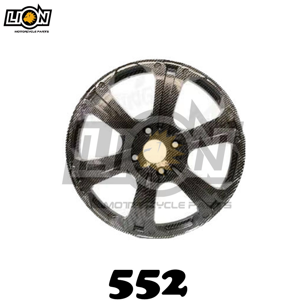 LION Motorcycle Tricycle Side Wheel Mags/Rims 17 Inches Carbon | Shopee ...
