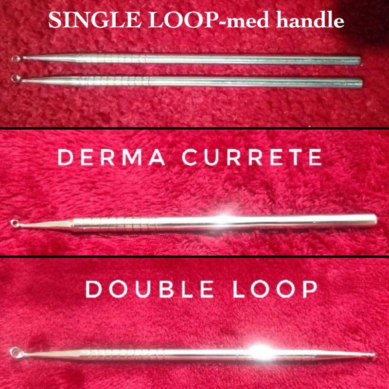 Comedone Extractor (double loop & currette) | Shopee Philippines
