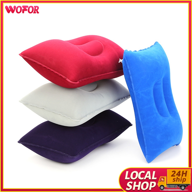 Outdoor Travel Camping Pillow Inflatable Pillow Portable Rectangular ...