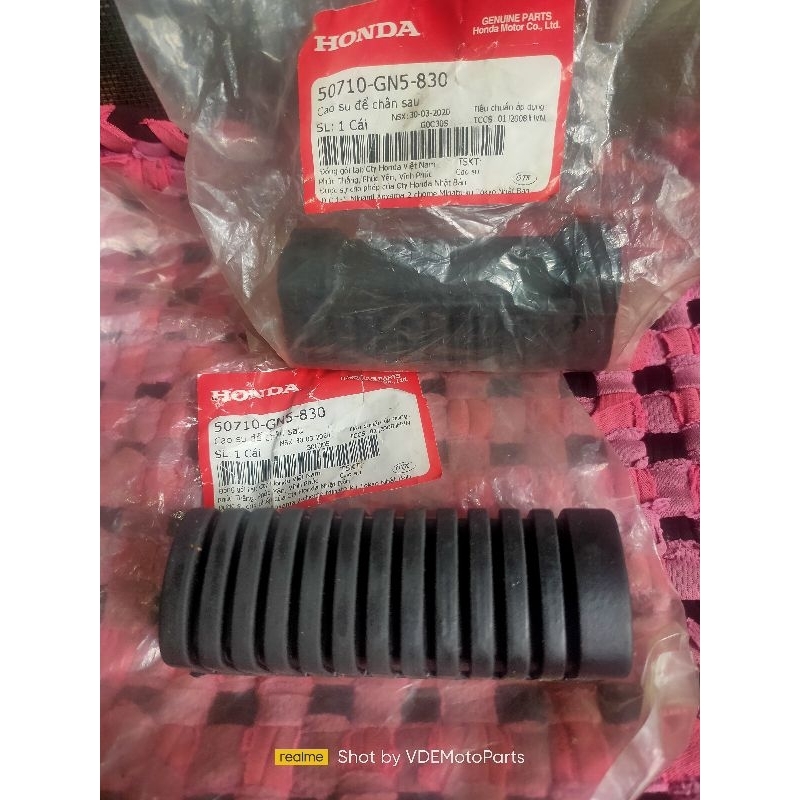 Honda Wave 125 Rubber Pillion Step GENUINE | Shopee Philippines