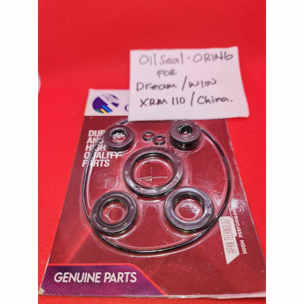 OIL SEAL/ORING FOR WAVE 100 XRM110/C100 SET | Shopee Philippines