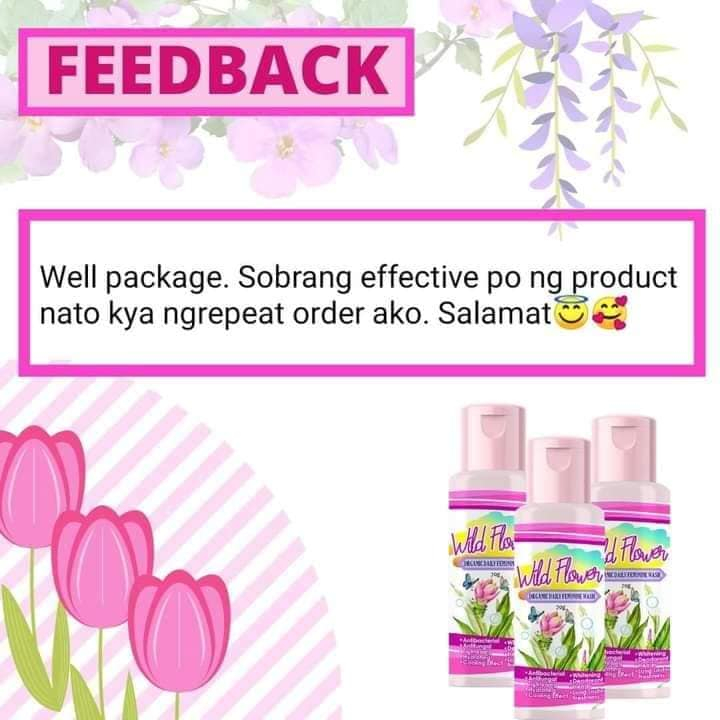 Wild Flower (Organic Feminine Wash) | Shopee Philippines