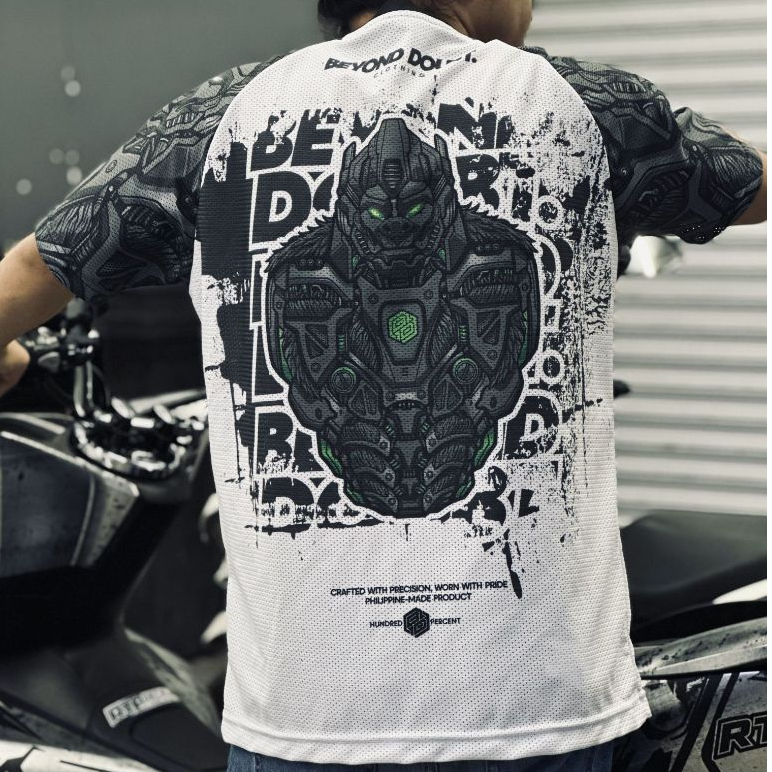 T-SHIRT - "PRIMAL” Design AIRCOOL & DRIFIT Fabric - BEYOND DOUBT ...