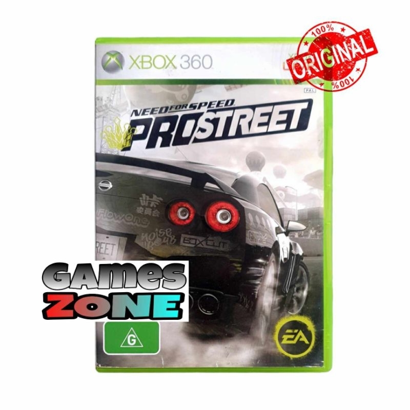 Xbox 360 Game Need for Speed Pro Street (with freebie) | Shopee Philippines