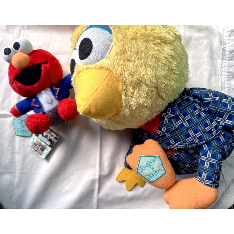 Official SHINee x Sesame Street Five Tour Collaboration Plush Toy Merch ...