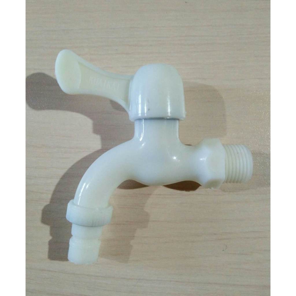 PVC Plastic Faucet/Gripo - HEAVY DUTY - With Hose Connector Bibb ...