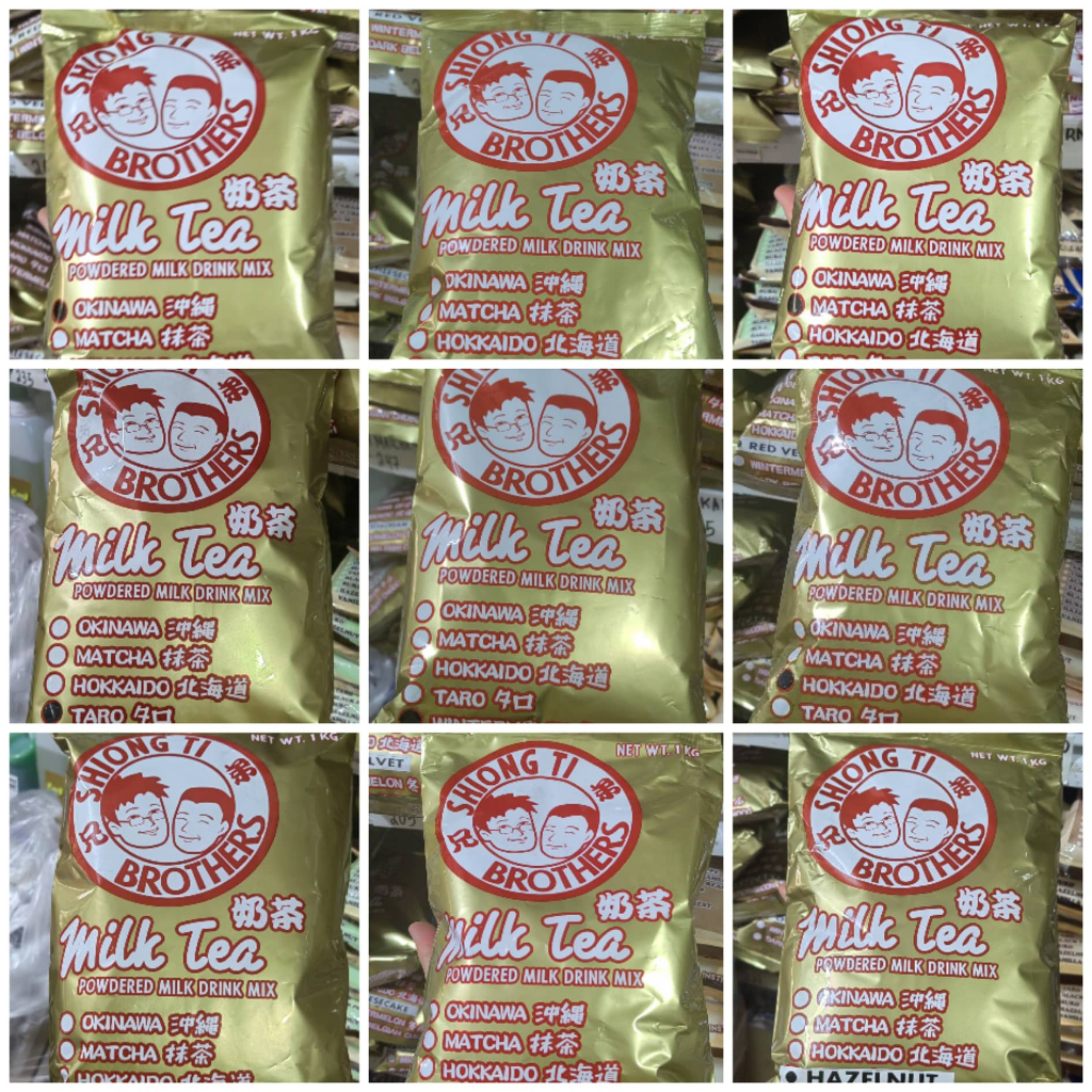 Shiong Ti Milk Tea Powder Base 1kg/500g | Shopee Philippines