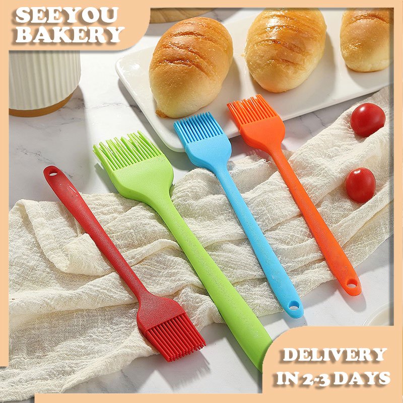 Silicone Oil Brush Heat Resistant Basting Baking Pastry Cooking Brush ...