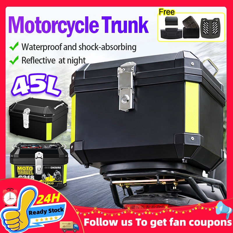 45L Motorcycle Top Box High quality Motorcycle Compartment Motorcycle ...