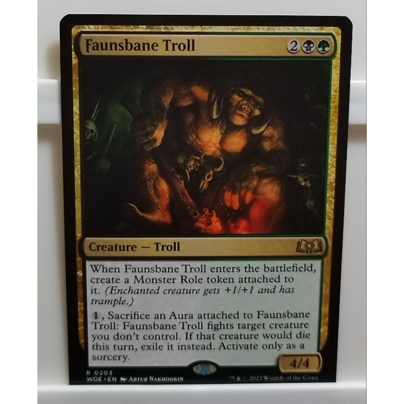 Faunsbane Troll (Magic the gathering) | Shopee Philippines
