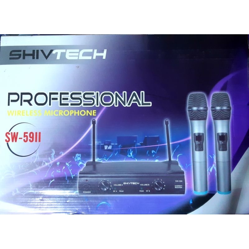 Shivtech Professional Wireless Microphone. | Shopee Philippines