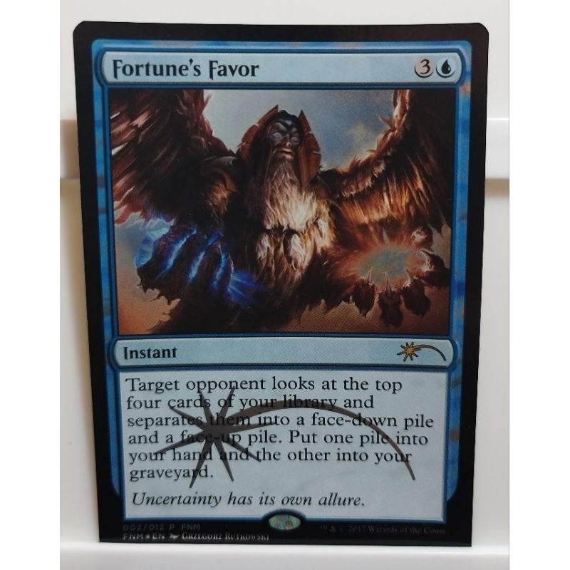 Fortune's Favor (Magic the gathering) | Shopee Philippines