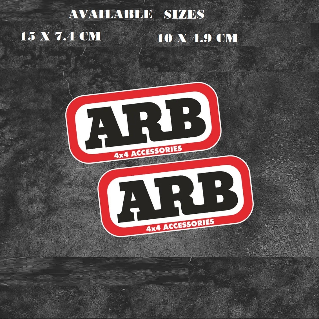 ARB 4X4 Stickers Reflective Car Stickers Waterproof Non-Fading Off-Road ...