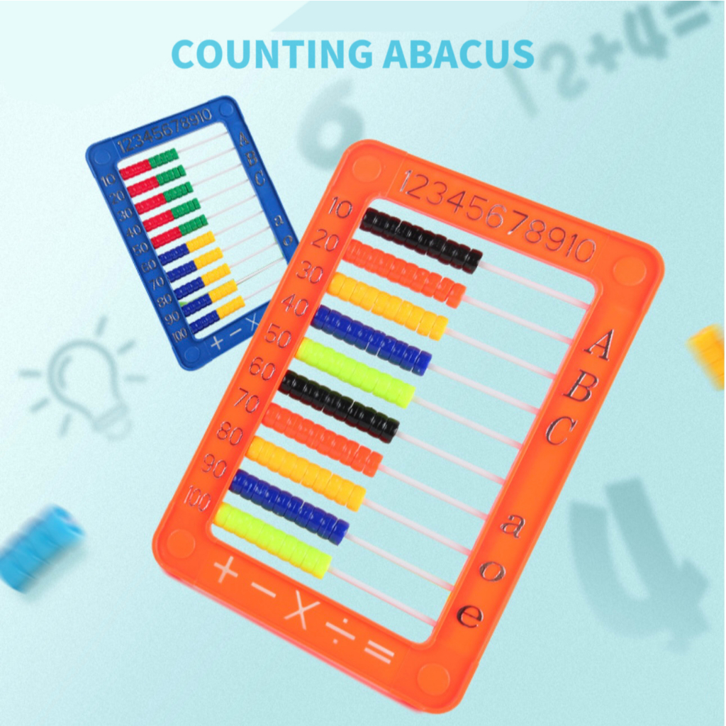 Educational Counting Abacus Learning Toy Math Number Tool for Kids ...