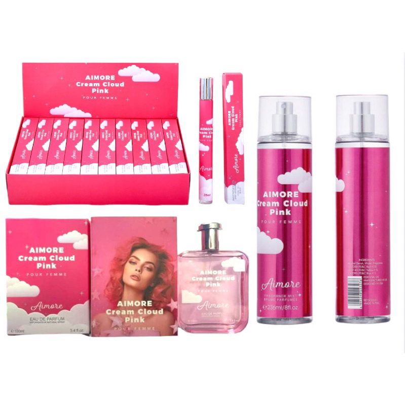 Aimore Cream Cloud Pink POUR FEMME EAU DE PARFUM Fragrance Mist ...