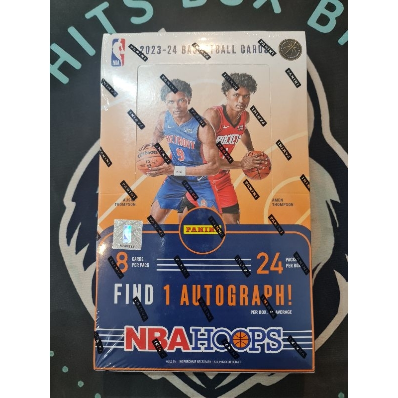 2023-24 Panini NBA Hoops Basketball Hobby Box | Shopee Philippines