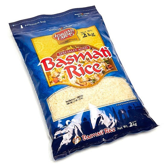 Jordan Farms Specially Aged Basmati Rice 2kg | Shopee Philippines