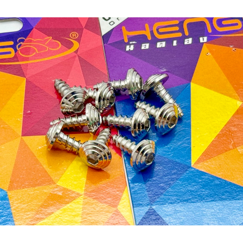 HENG BODY BOLT FLOWER TYPE / MUSHROOM TYPE FOR YAMAHA SUZUKI m5x15 ...