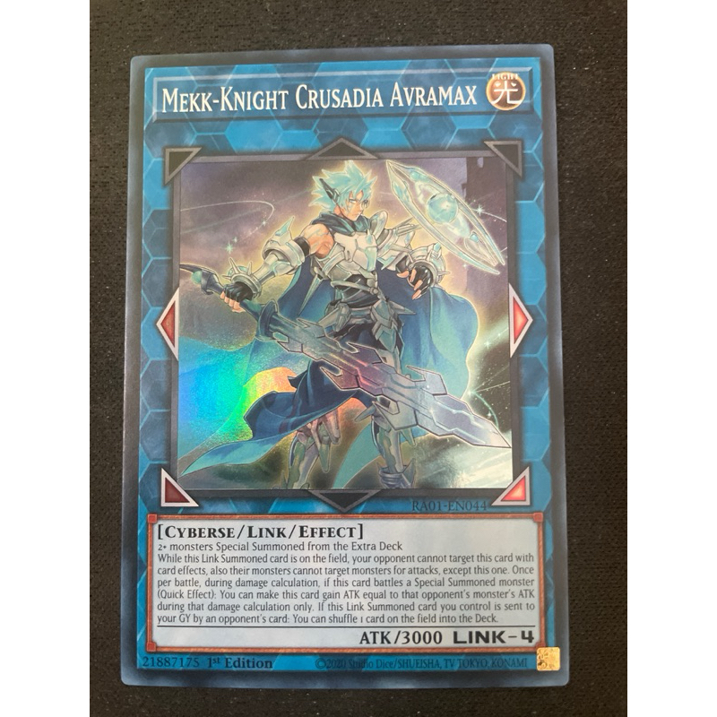 Yugioh - Mekk-Knight Crusadia Avramax (TCG) | Shopee Philippines