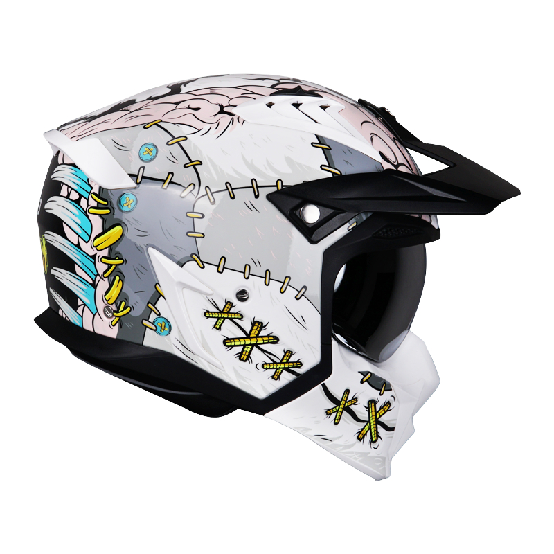 Neo Core G - GRIZZLY Hybrid Single Visor (Free Clear Visor) | Shopee ...