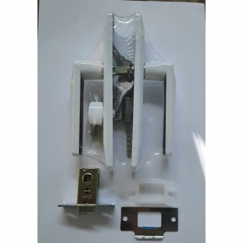 Alco 301 Door Lockset Door Lock w/ key (Black&White) | Shopee Philippines