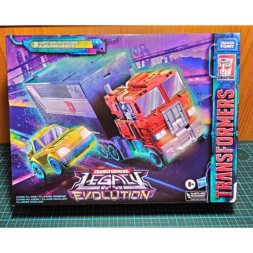Transformers TF Legacy Evolution Optimus Prime & Bumblebee Core Class ...