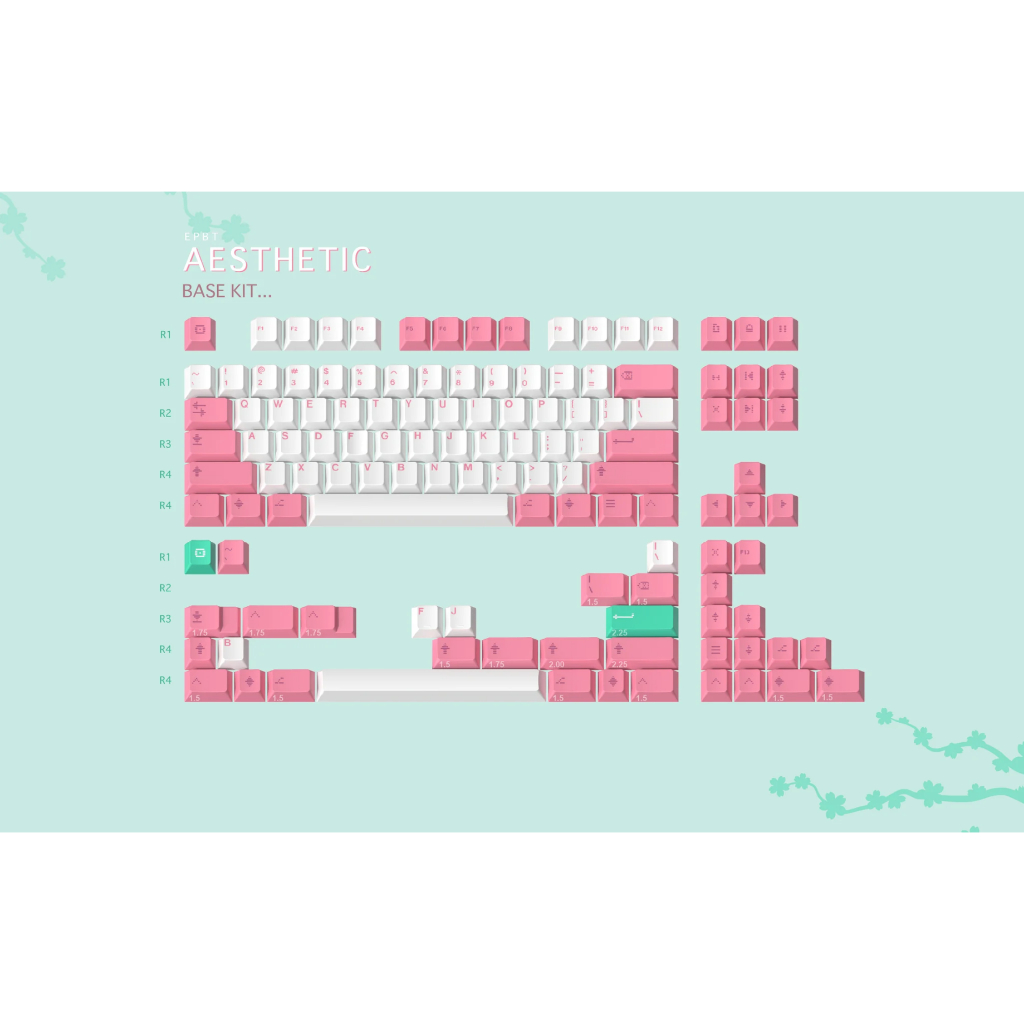 ePBT Aesthetic Keycaps Set | Shopee Philippines