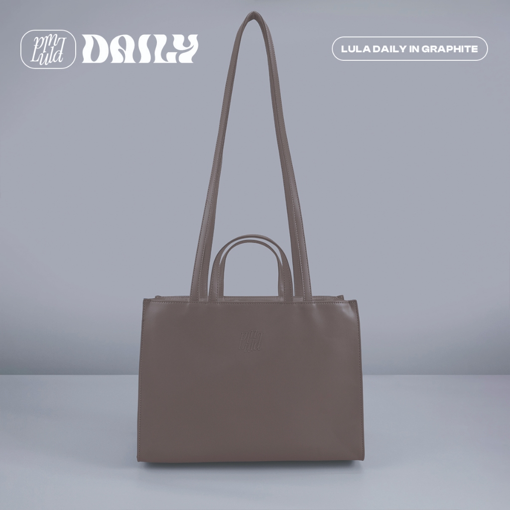 Lula Daily Tote | Graphite | Shopee Philippines