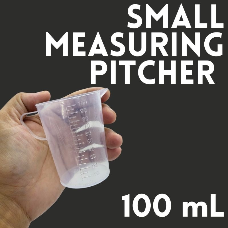 Small Measuring Pitcher 100ml Plastic for Milktea Coffee SMALLSIZE ...