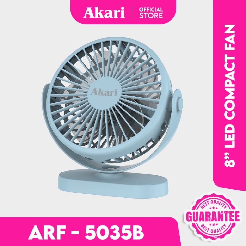 Akari 5" Rechargeable Compact Fan (AJF-5035) | Shopee Philippines