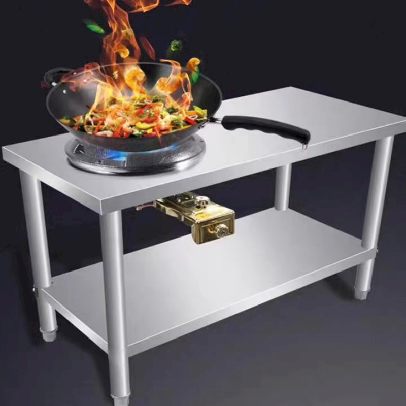 table stove Stainless commercial liquefied gas stove table Single and ...
