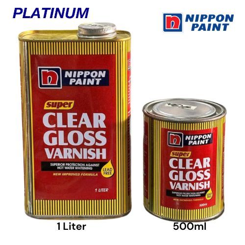 Nippon Paint Super Clear Gloss Varnish Valspar Furniture Wood Polish ...