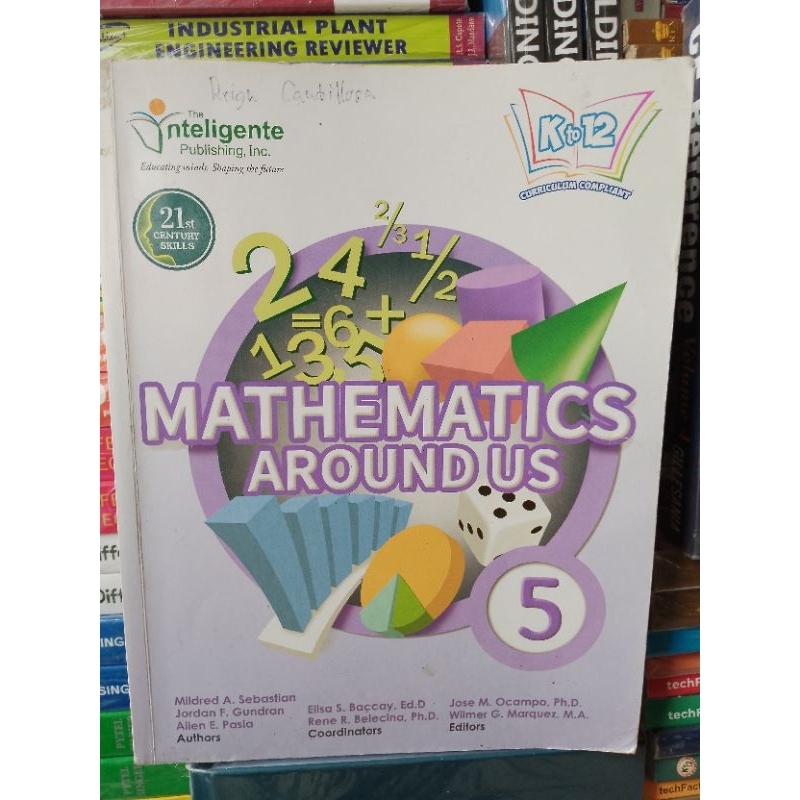 MATHEMATICS AROUND US grade 5 (slightly use | Shopee Philippines